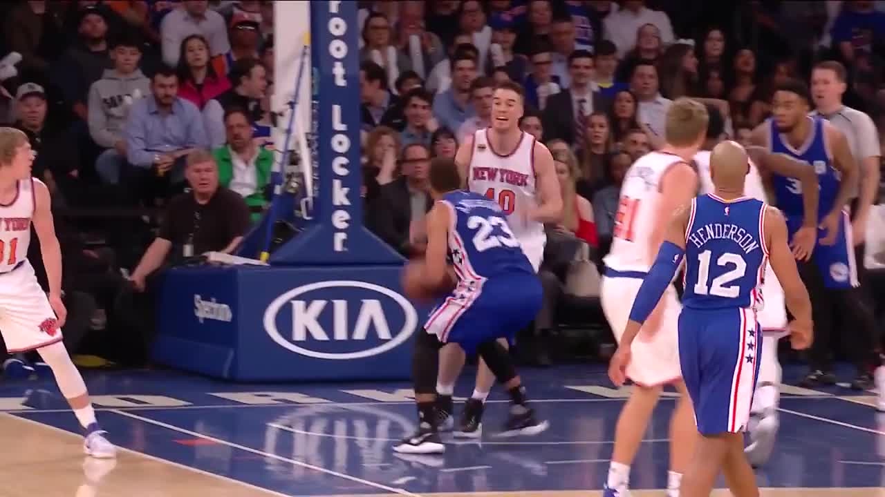 Justin Anderson l Highlights vs Knicks (4.12.17) - YouTube