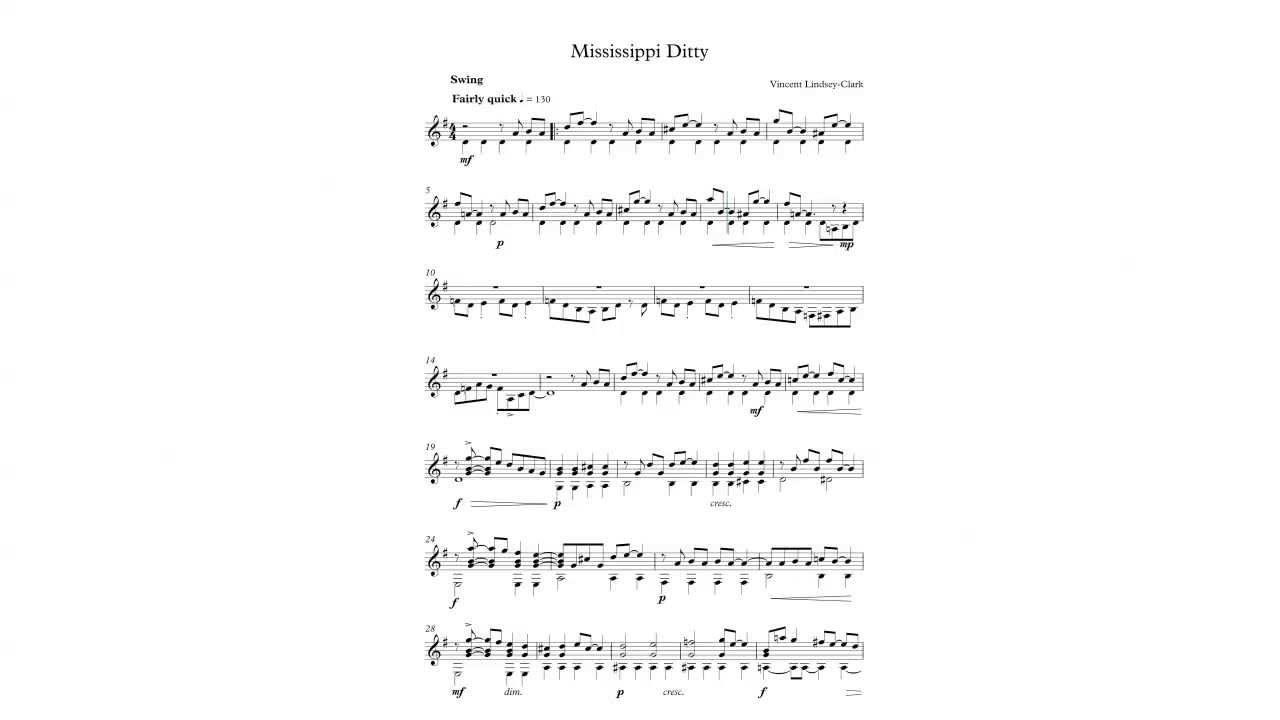 Mississippi Ditty - YouTube