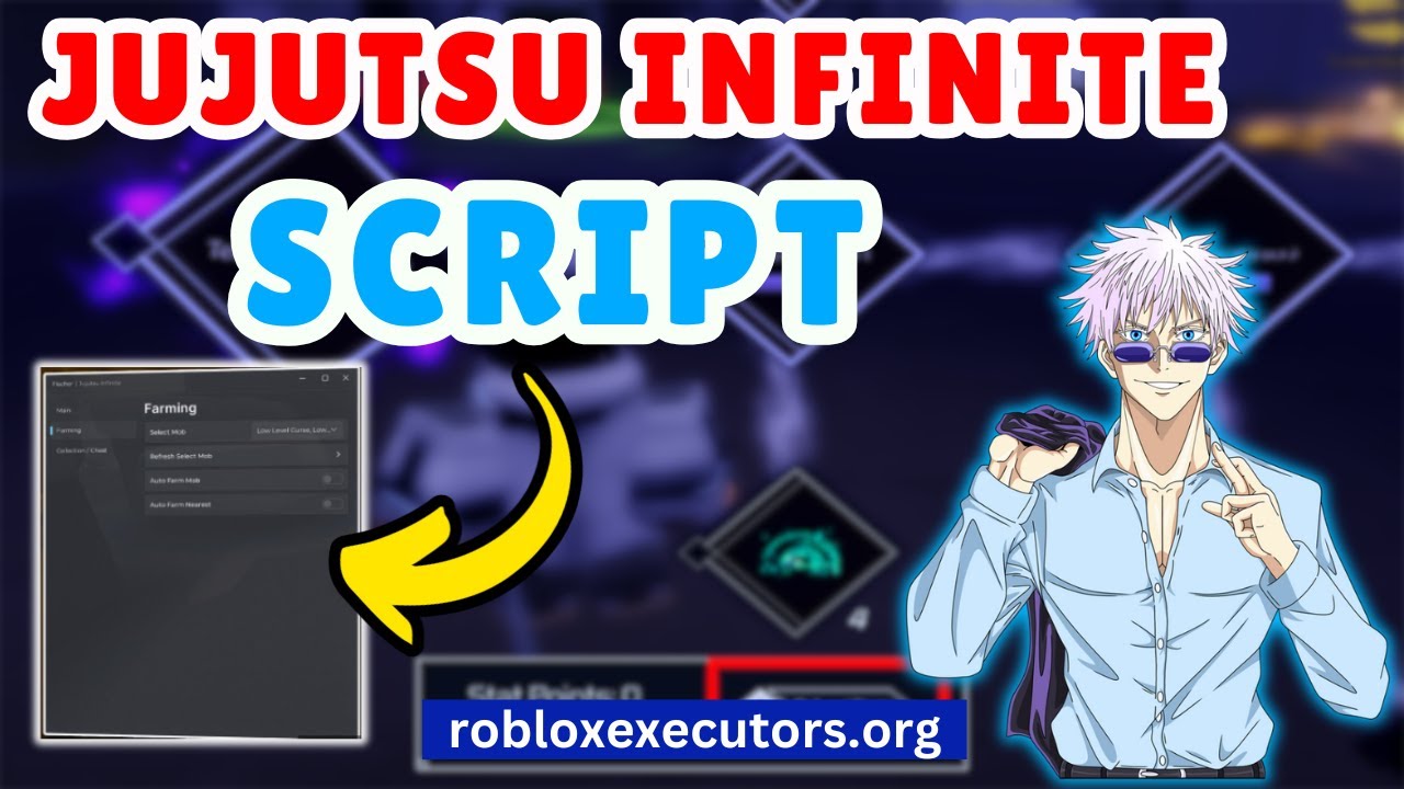 *NEW* Jujutsu Infinite Script *NO KEY*| Auto Farm, Auto Mission, Free Gamepass - YouTube