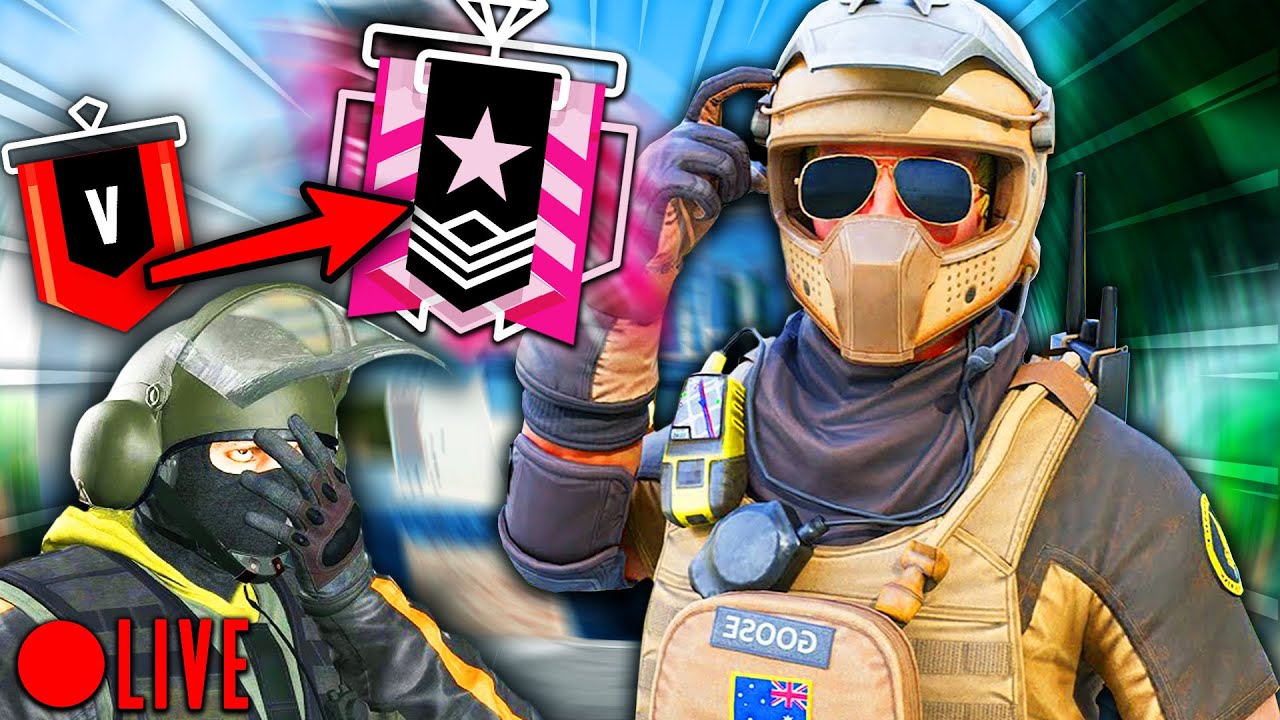 🔴 Playing R6 Like a 9 - 5 Until I hit CHAMPION 🔴 DAY 4 🔴 - YouTube