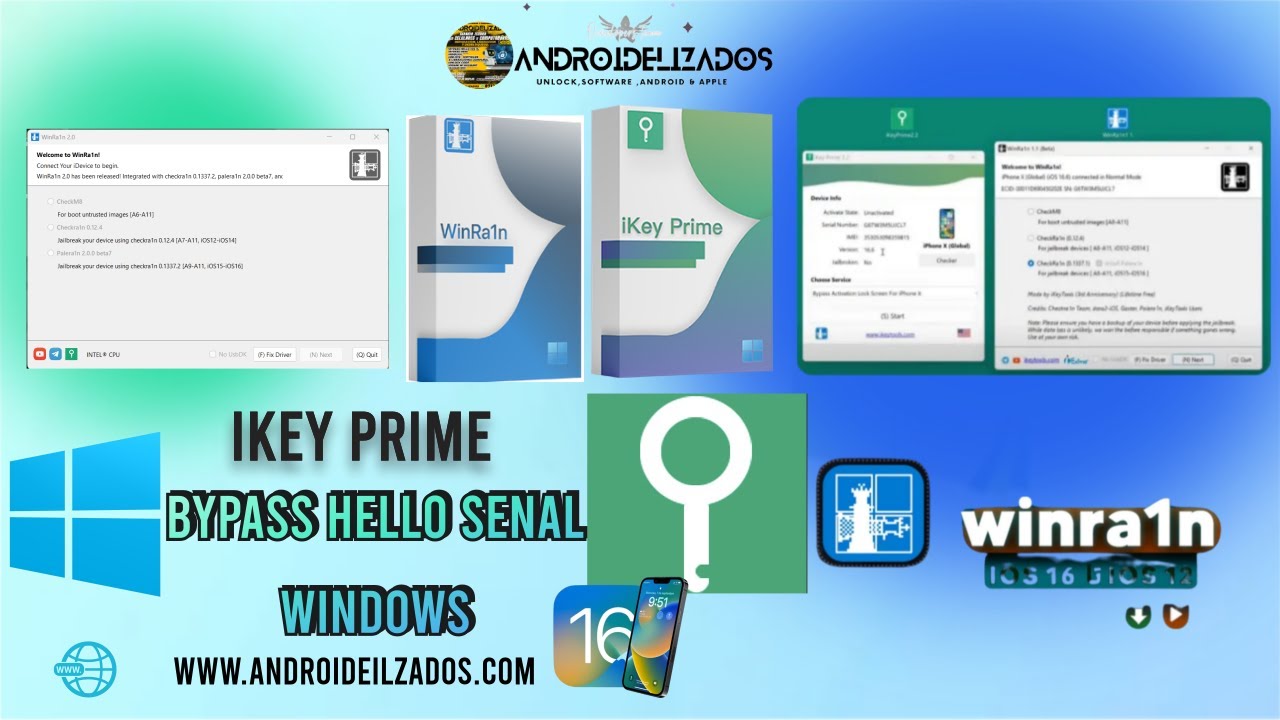 IKEY PRIME WINDOWS WINRA1N BYPASS HELLO FULL SEÑAL - YouTube
