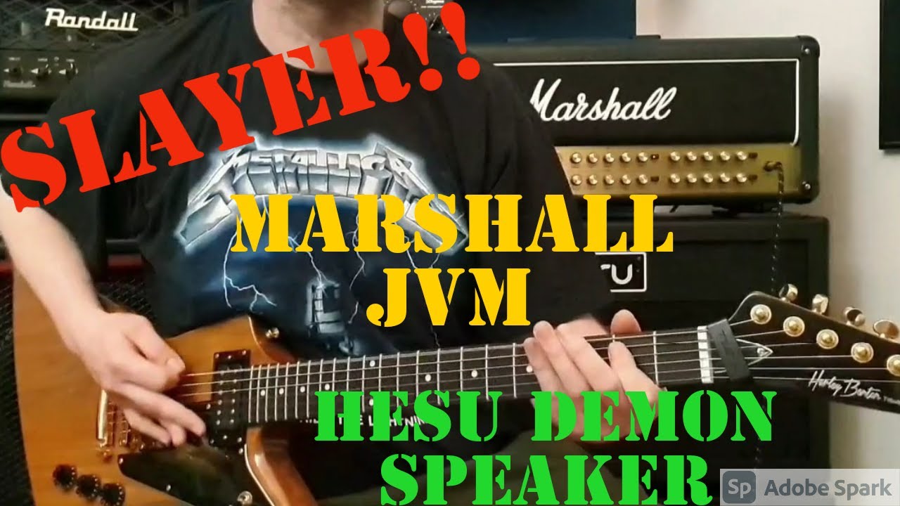 Slayer - World Painted Blood Cover / Marshall JVM Metal - YouTube