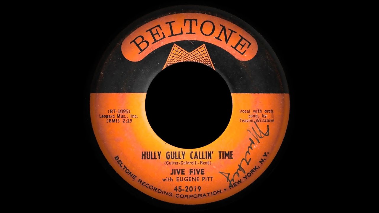 The Jive Five with Eugene Pitt - Hully Gully Callin' Time (1962) - YouTube