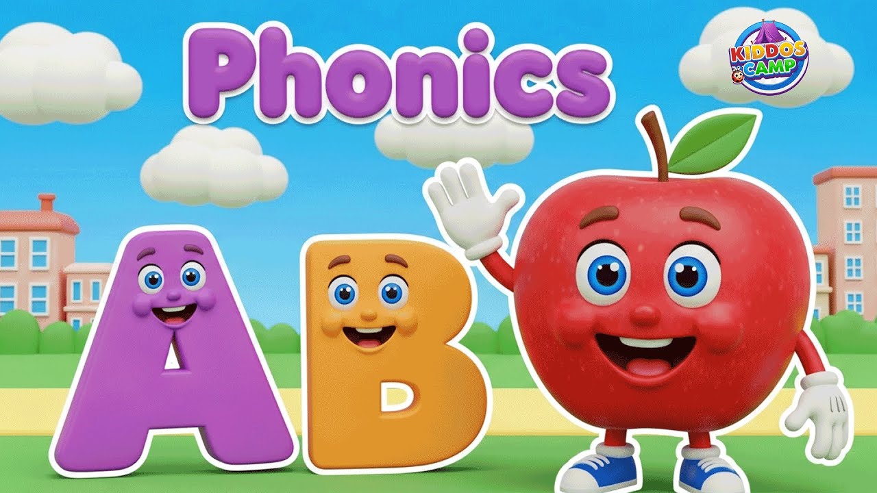 Alphabets Song for 2 Years Old | A to Z Phonics Sounds | ABC Phonics ...