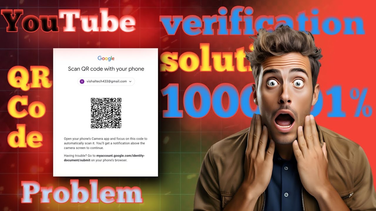 QR code verification problem 100000% solution // how to solve QR code ...