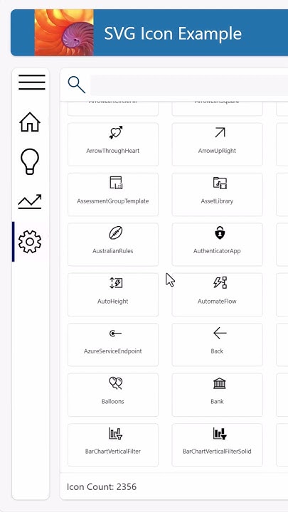 Left Navigation Component in Power Apps Using SVG Icons | Power Apps Component Library Tutorial ...
