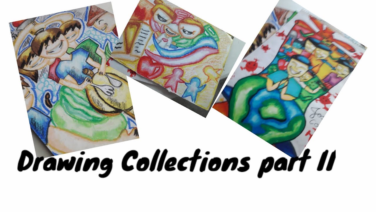 My drawing collections part II - YouTube