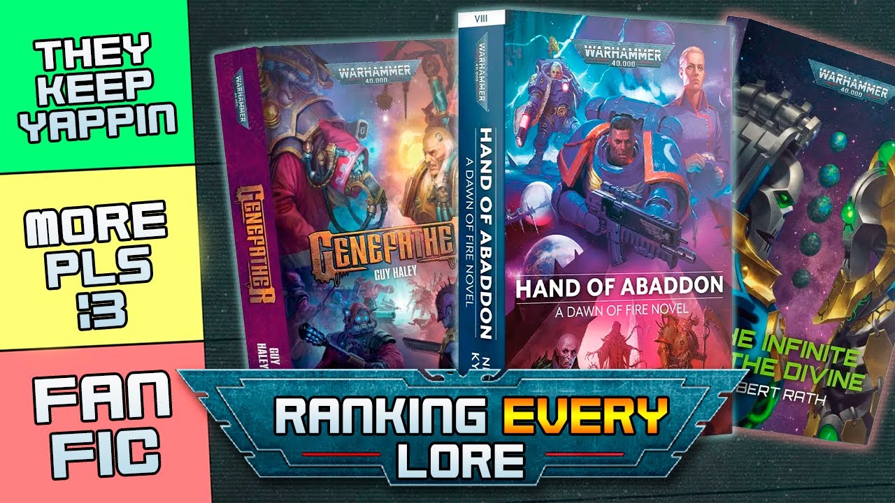 Ranking Warhammer 40K's factions by LORE! - YouTube