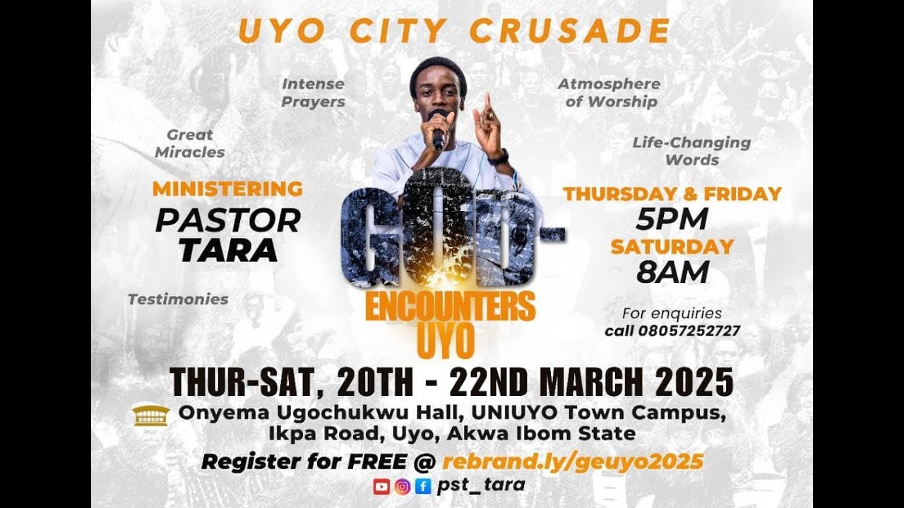1 DAY GOD ENCOUNTERS UYO - YouTube