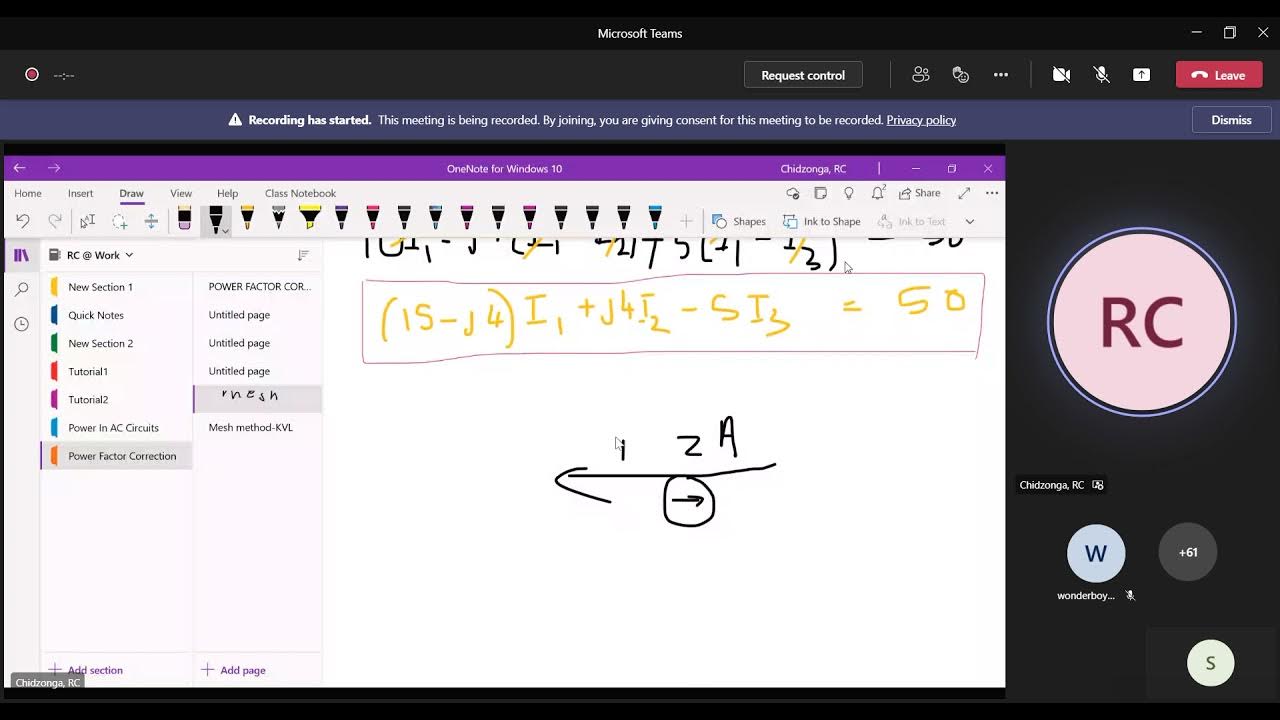 mesh-Loop analysis using matrix - YouTube