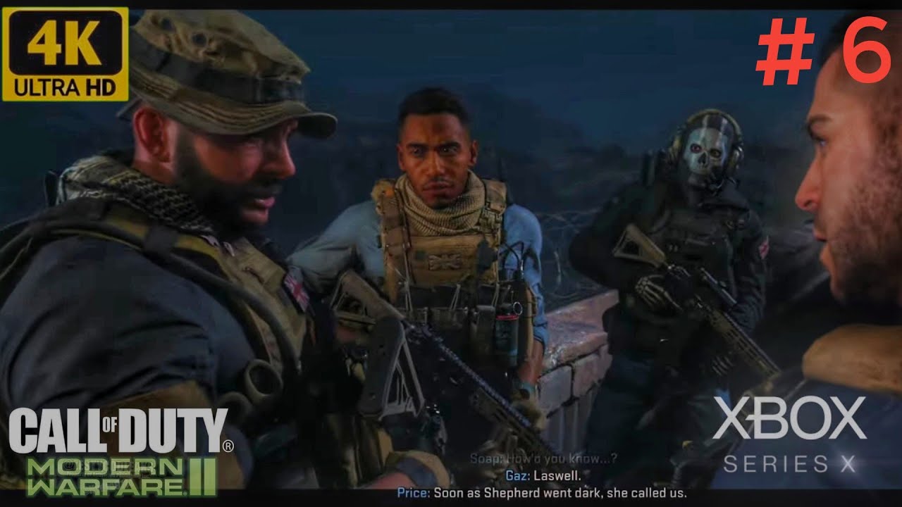 Call of Duty Modern Warfare 2 Walkthrough Part 6 - Shepherd's Betrayal ...