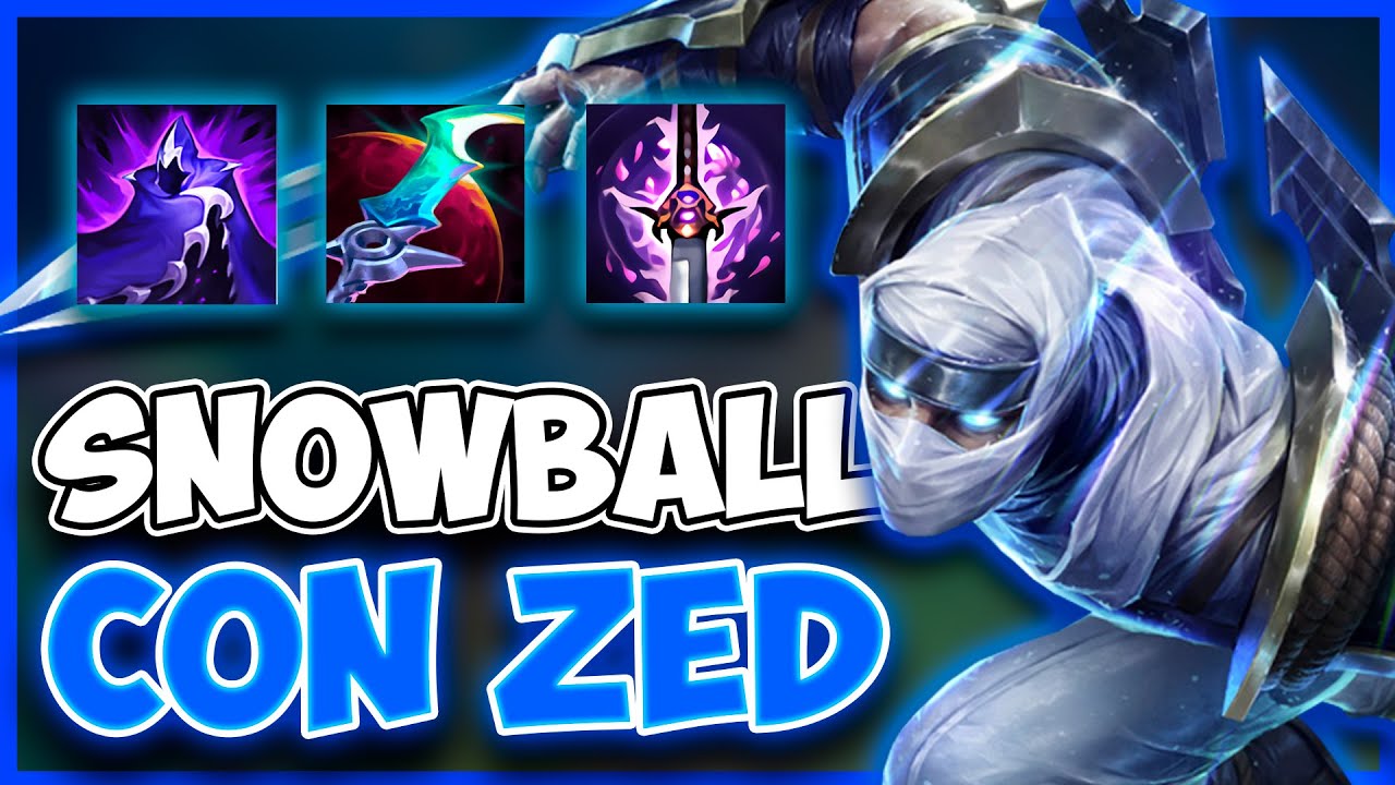 🥶 COMO CARRILEAR con ZED en la S12 y ser IMPARABLE - ZED MID en ESPAÑOL ...