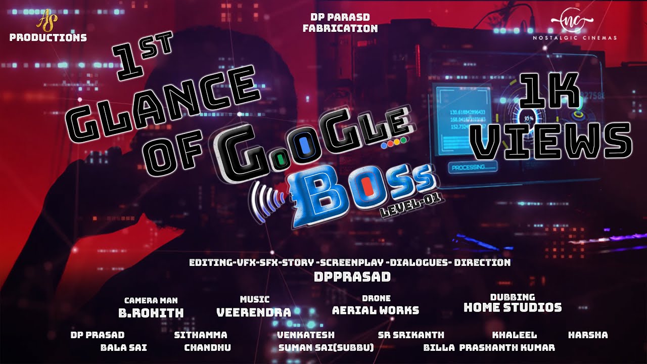 Google Boss Level-01 (Web Series) -The First Glance 2023 | DPPRASAD ...