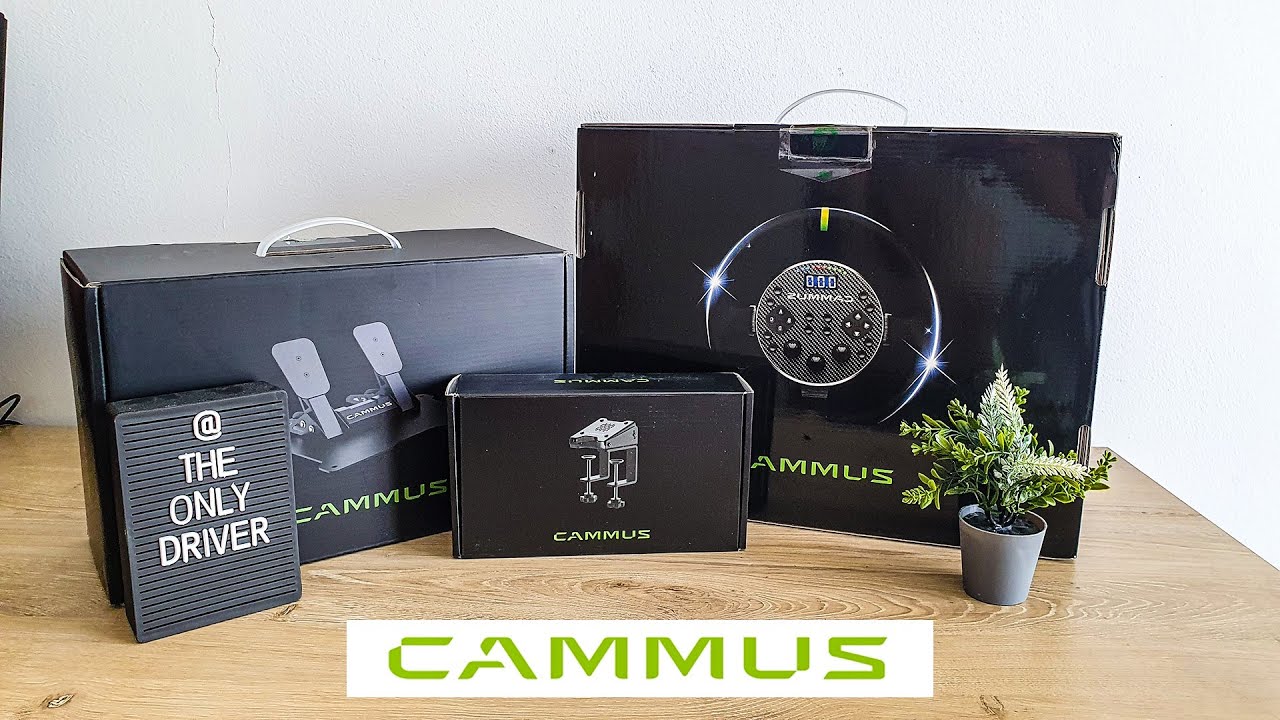 CAMMUS C5 Bundle ASMR POV Unboxing (THE BEST BUDGET DIRECT DRIVE WHEEL ...