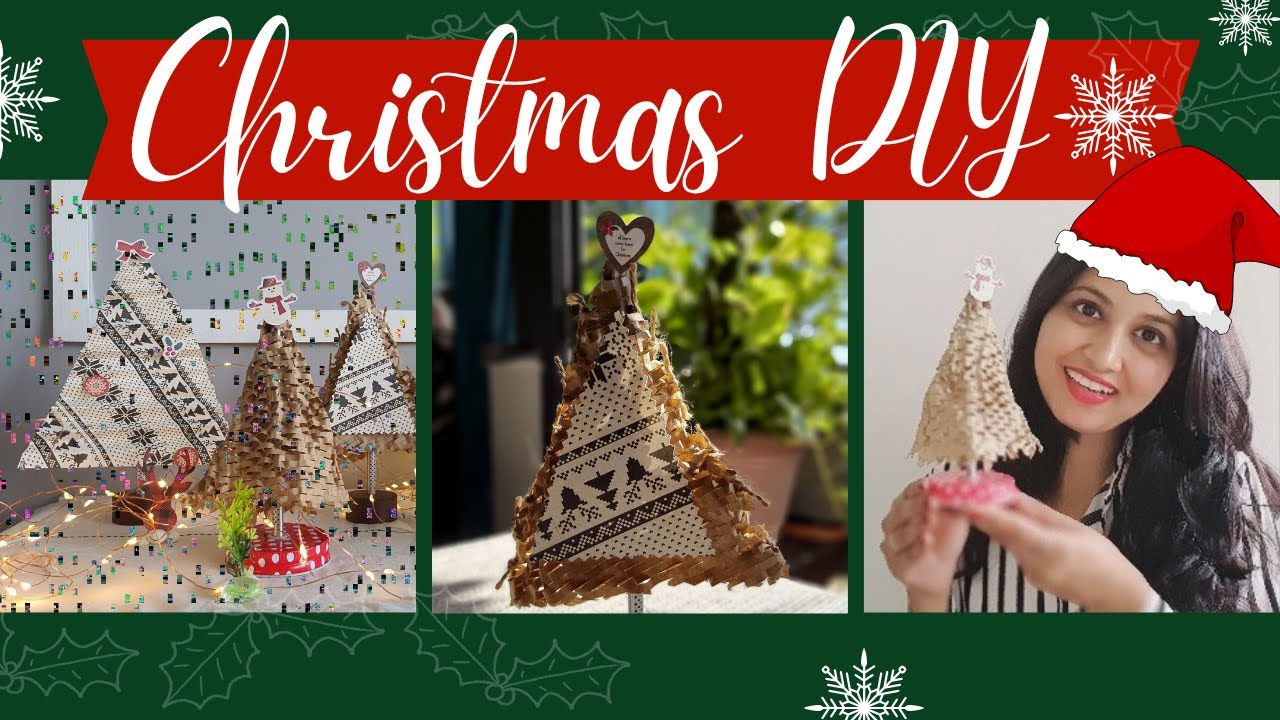 Let's make cute little Christmas Trees | CHRISTMAS DIYs you must try ...
