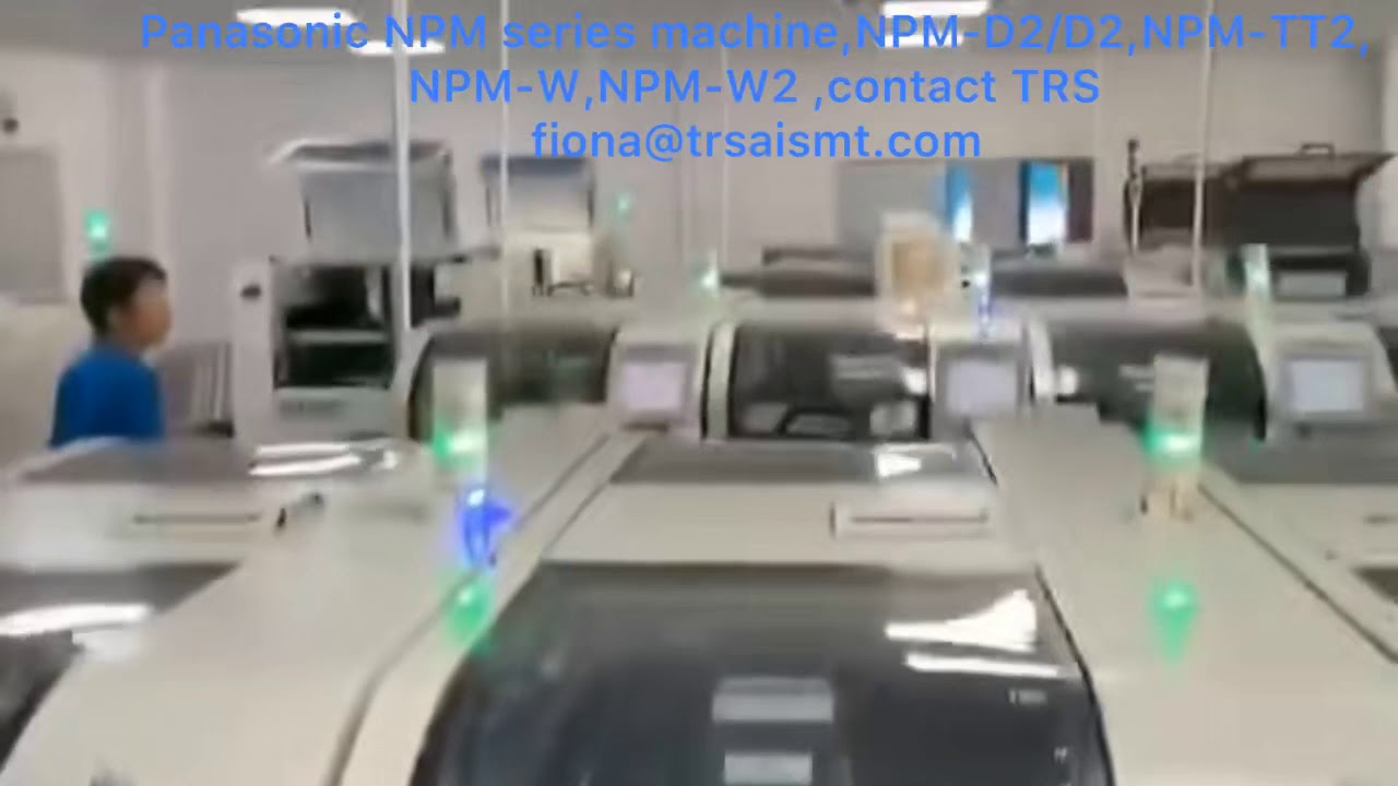 Panasonic NPM series machine available - YouTube