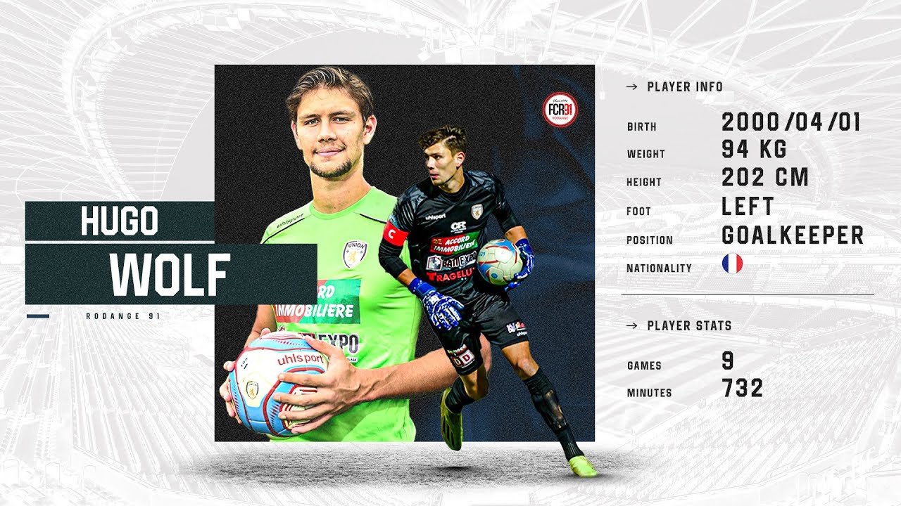 Hugo Wolf Goalkeeper Rodange 91 Highlights - YouTube