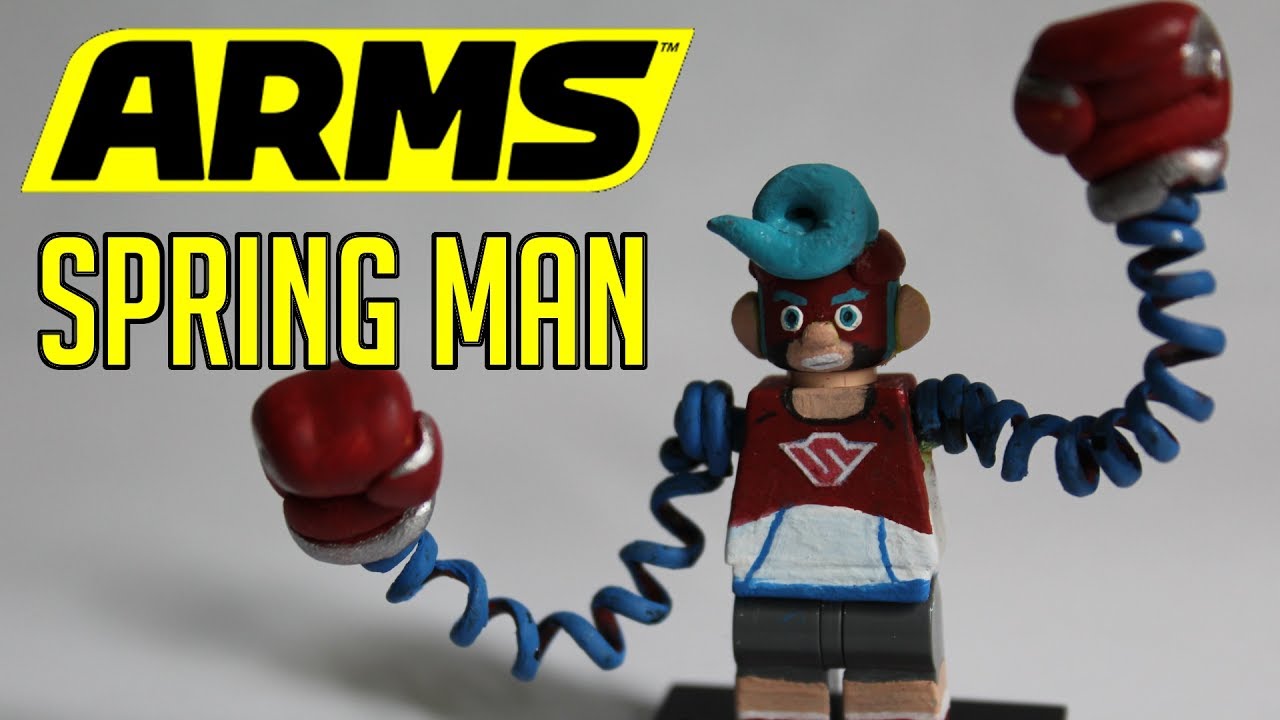 LEGO ARMS - Spring Man - YouTube