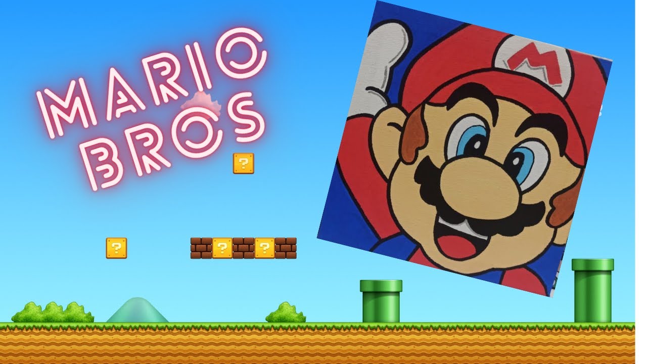 MINI LIENZO de MARIO BROS 👩‍🚒 - YouTube