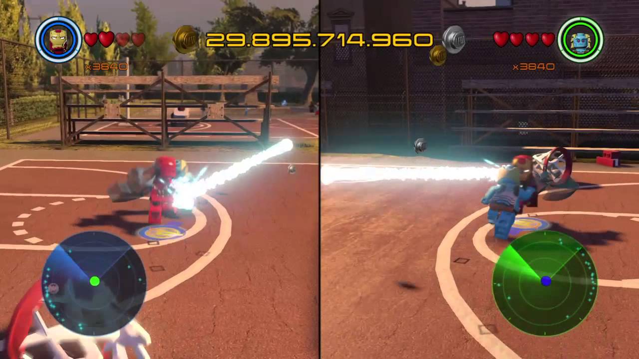 LEGO® MARVEL's Avengers multiplayer pvp - YouTube