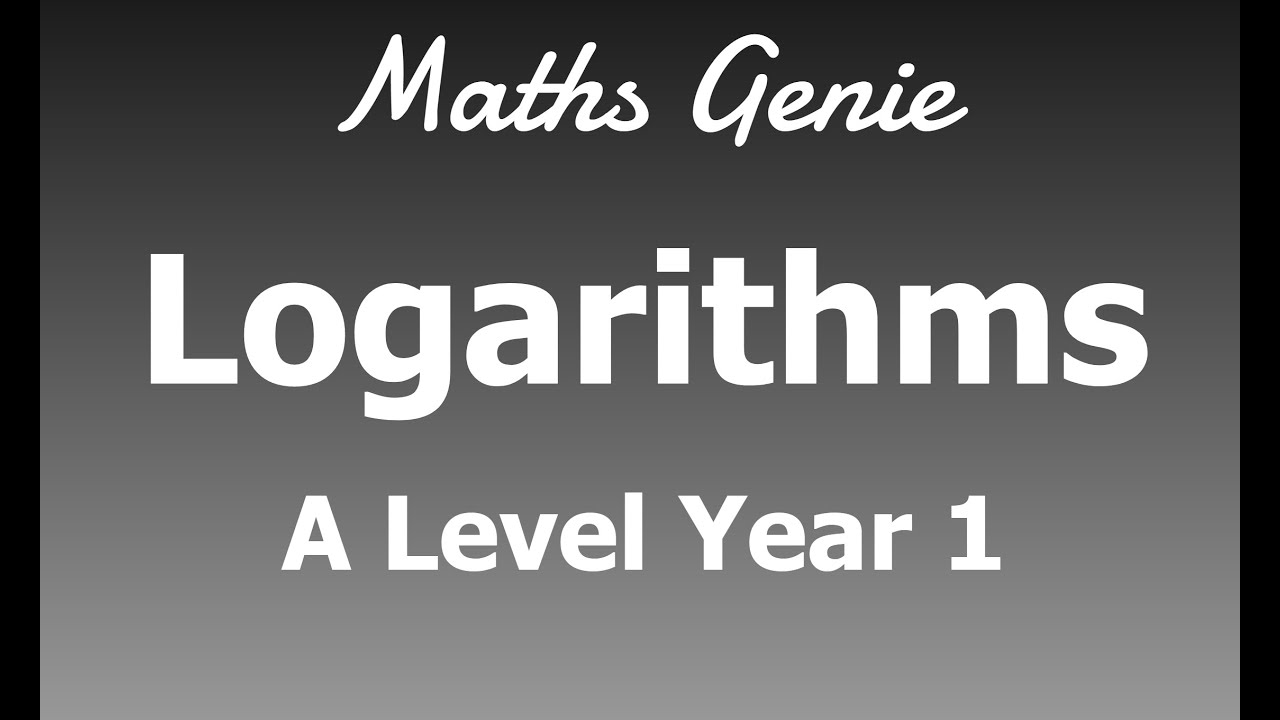 Logarithms Youtube 3737
