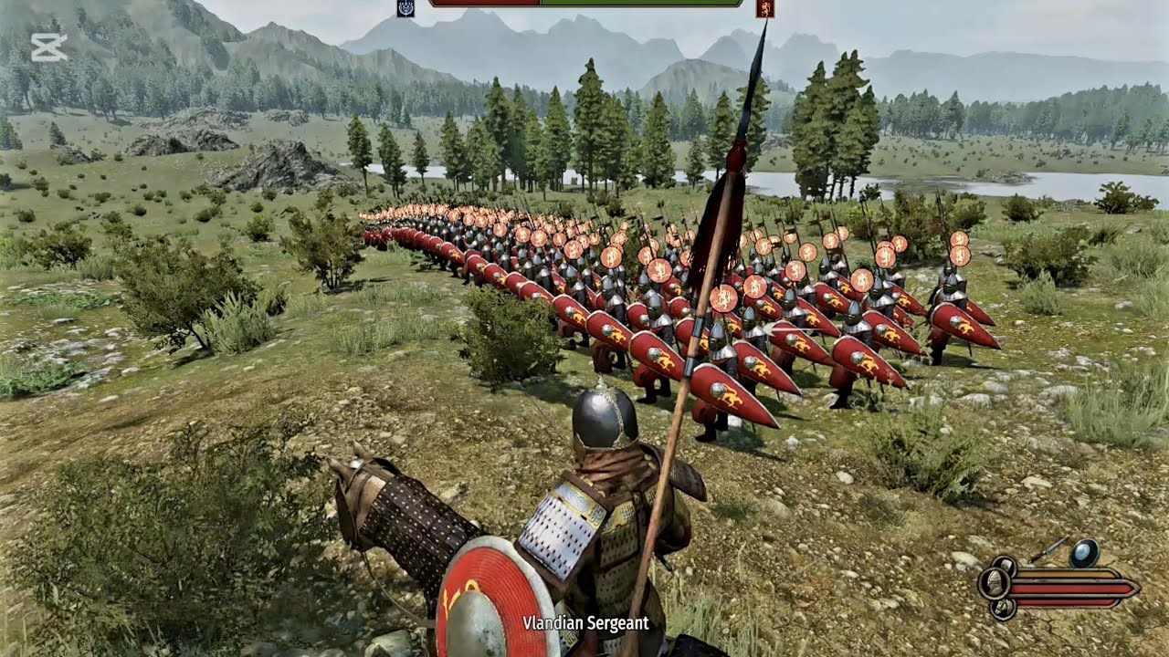 Mount & Blade II: BANNERLORD Vlandia vs Sturgia (Monchug vs Gastond ...