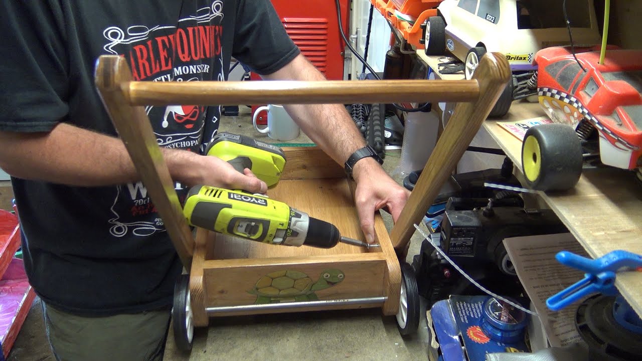 Mending Home Made Wooden Toys - YouTube