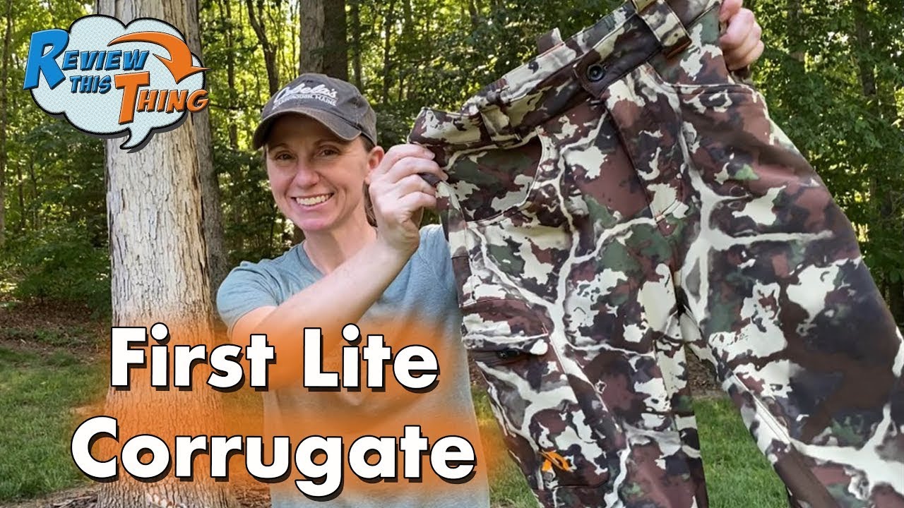 The First Lite Corrugate Guide Pants: A Comprehensive Review - YouTube