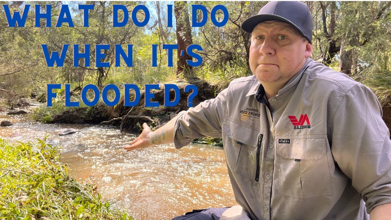 What Do I Do When It's Flooded? #goldprospecting #gold #adventure # ...