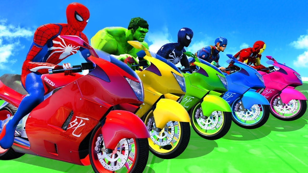 Why Spider-Man Rides a Motorcycle - YouTube