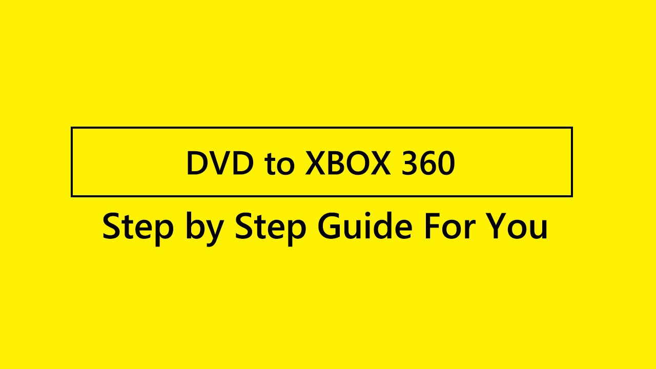 How to rip DVD to XBOX 360? - YouTube