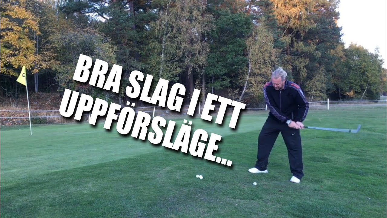 Bra slag i uppförslut... Golf med Marcus Edblad - YouTube