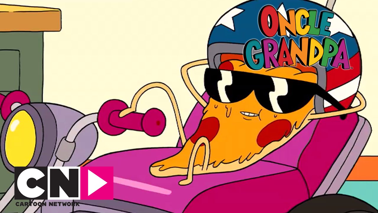 Le tricycle de Steve la pizza | Oncle Grandpa | Cartoon Network - YouTube