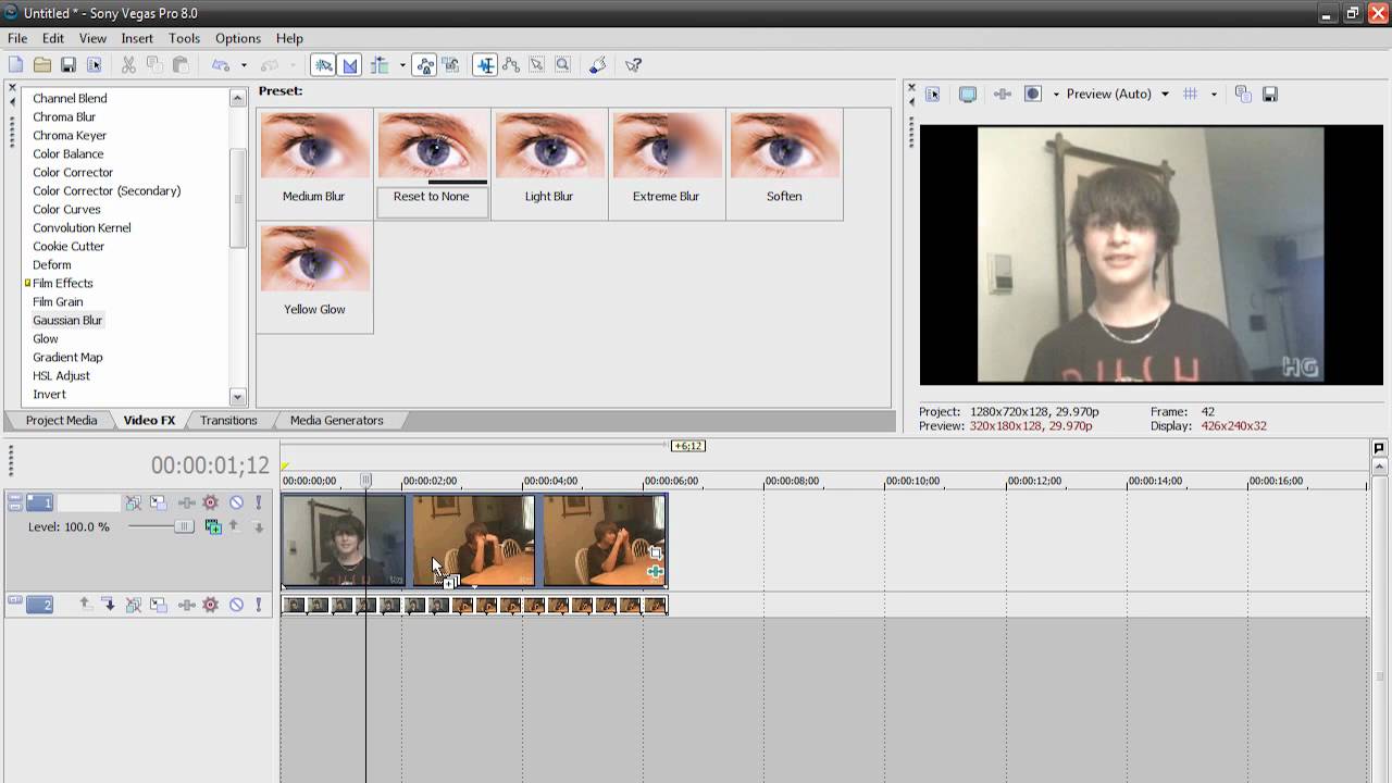 Hazy Glow Effect in Sony Vegas - YouTube