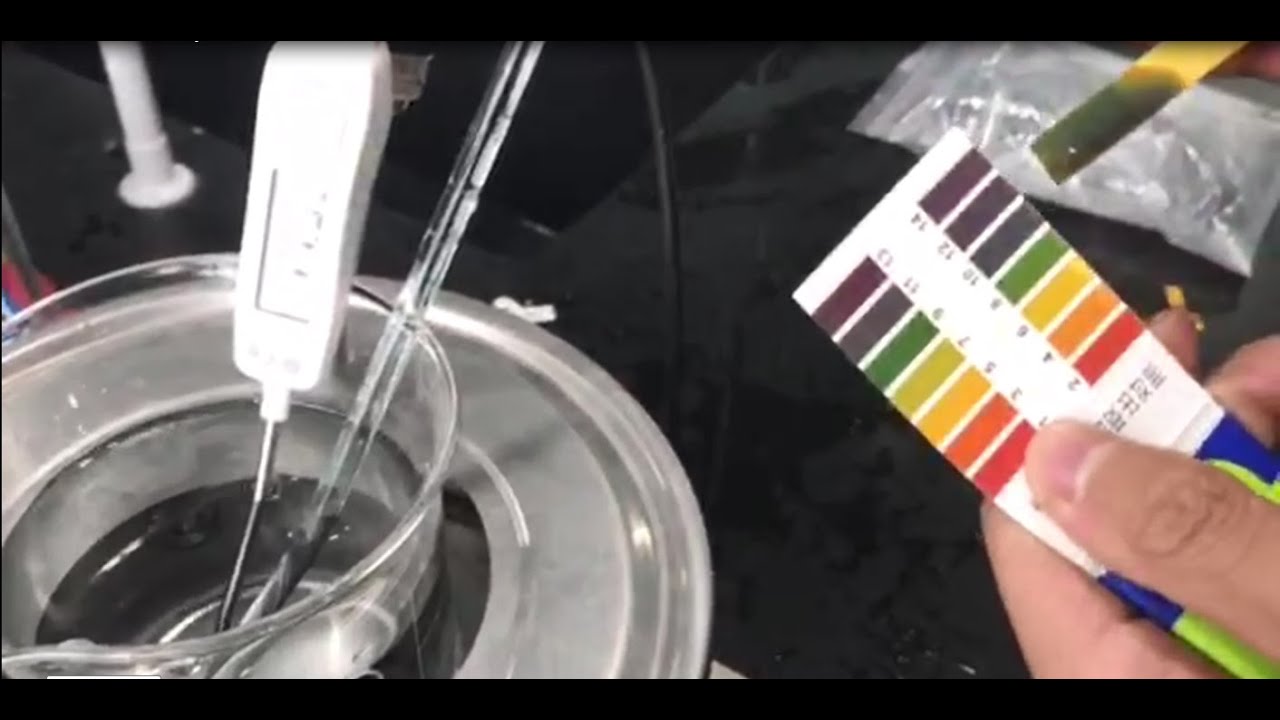 The test shows that our 2140C film can fully dissolve in an alkaline ...