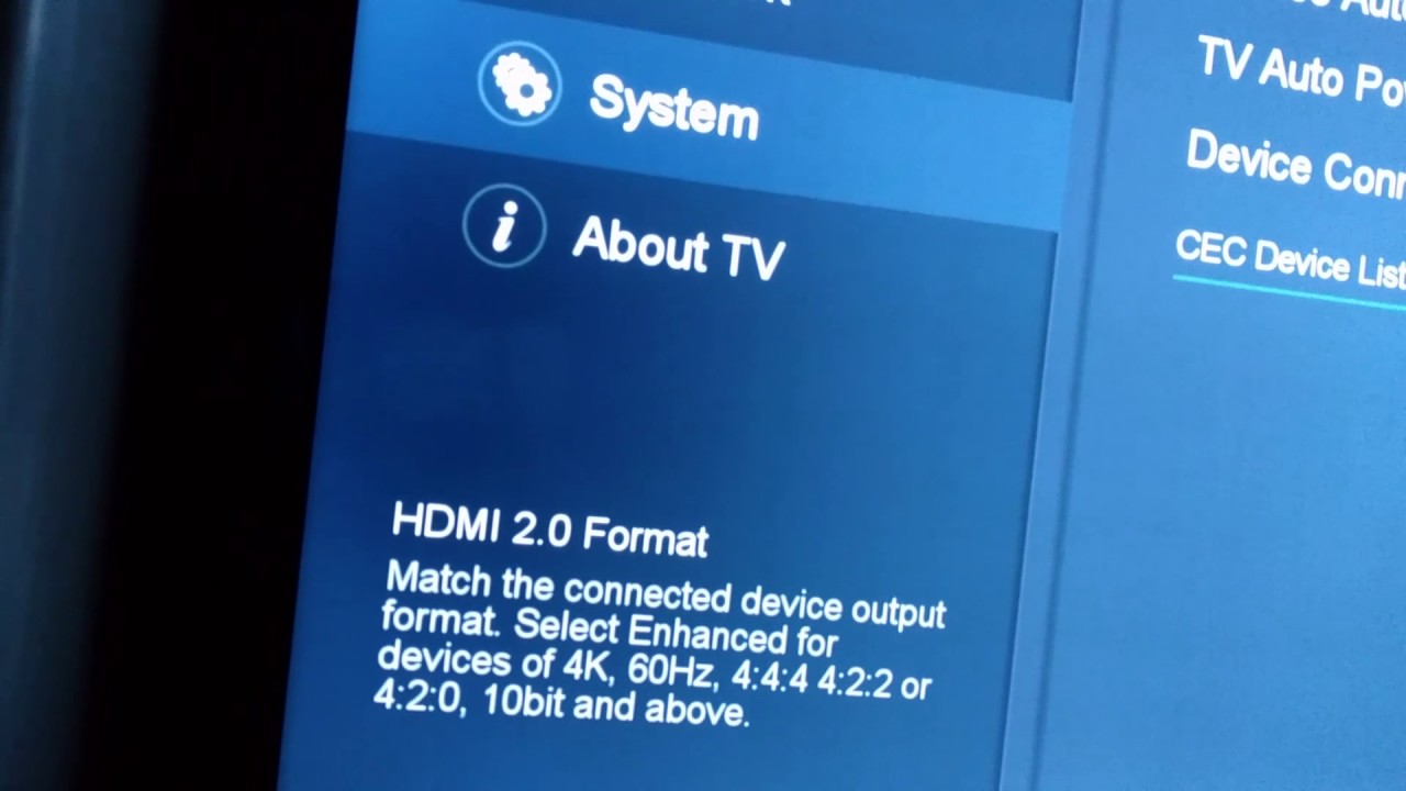 How to add HDR support to the hisense 50H8C - YouTube