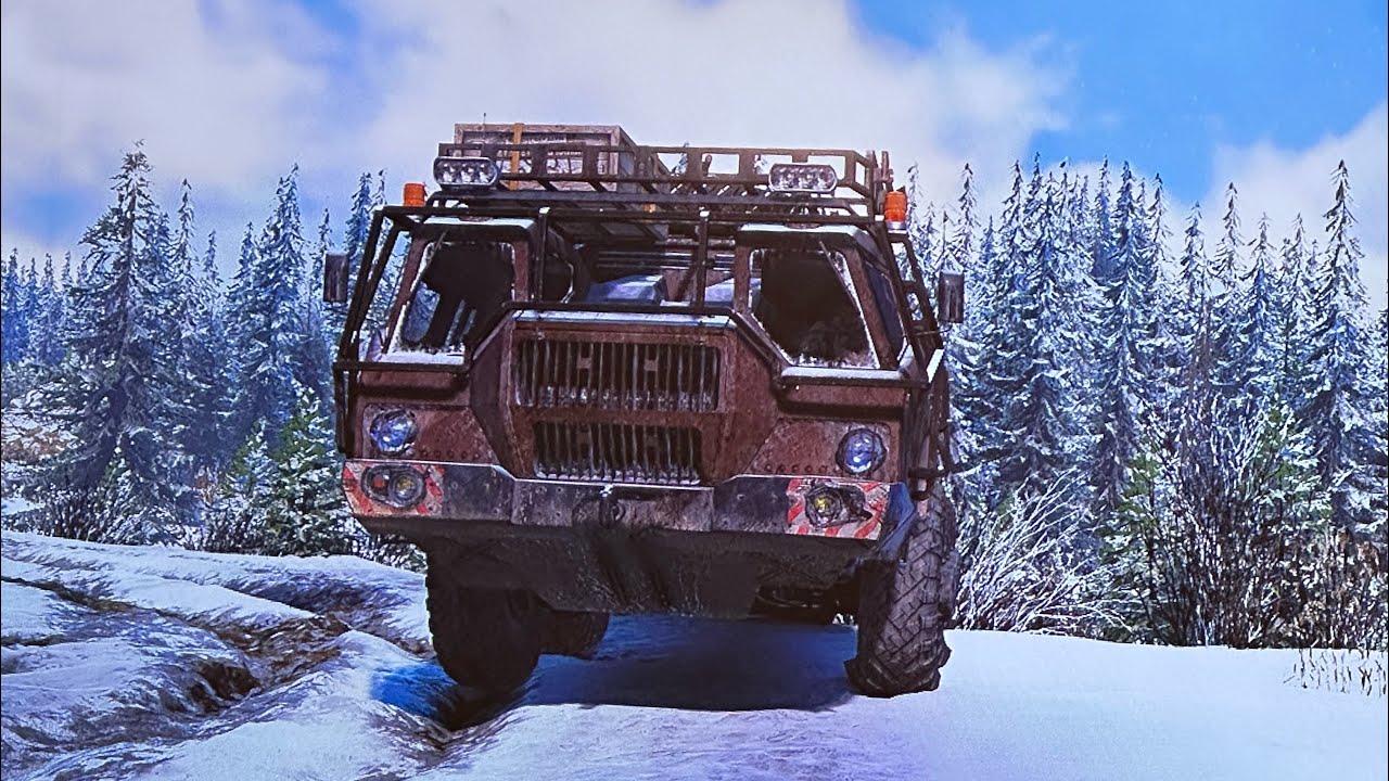 Snow Runner Hard Mode S2EP6 LIVE From Alaska. - YouTube