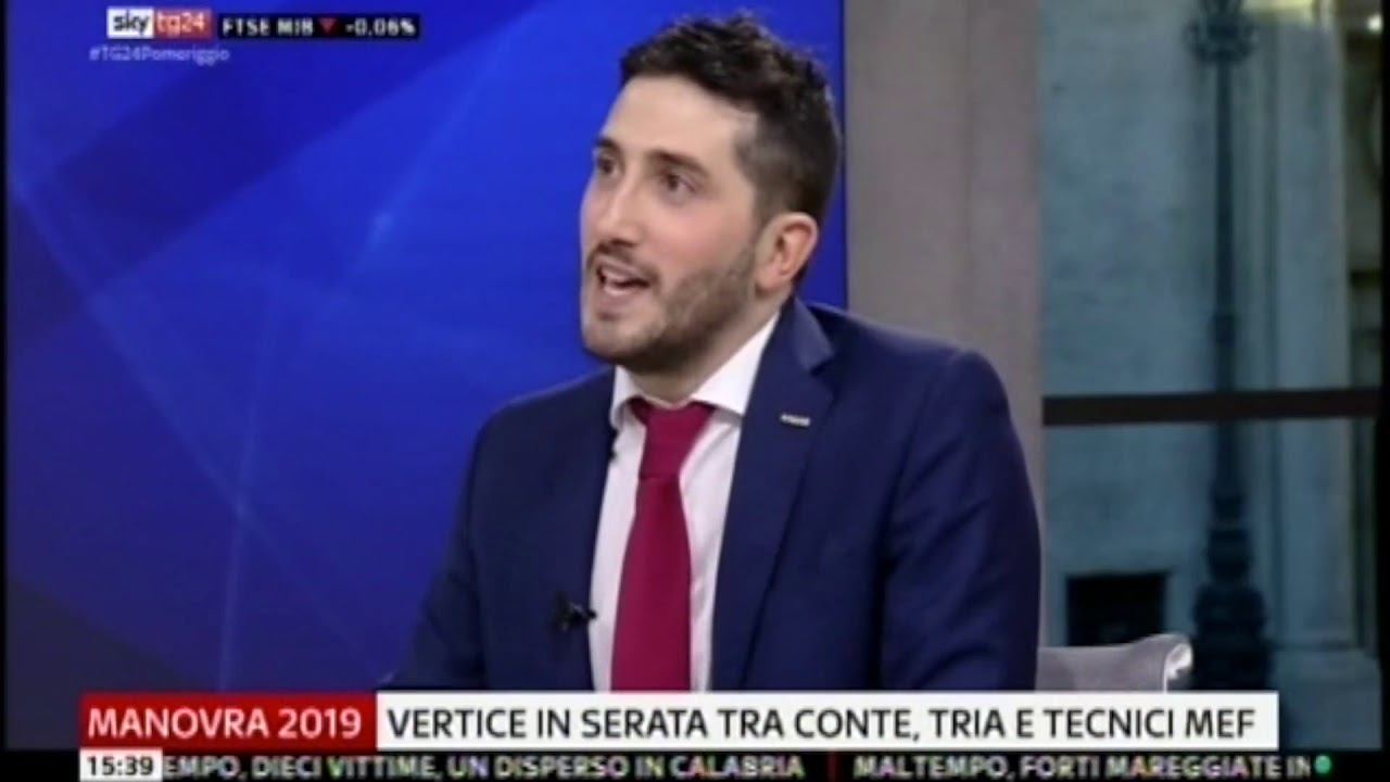 Cristian Romaniello ospite a Sky Tg24 il 30-10-2018 - YouTube