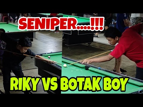 BOCIL SENIPER RIKY VS BOTAK BOY OPEN BILLIARD TOURNAMENT
