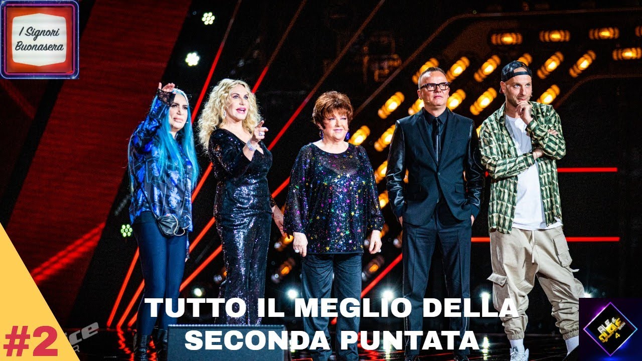 *THE VOICE SENIOR 2021*- TUTTO IL MEGLIO DELLA SECONDA BLIND AUDITIONS ...