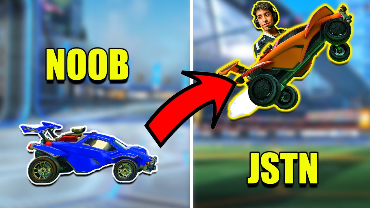 I Became JSTN In Rocket League... - YouTube