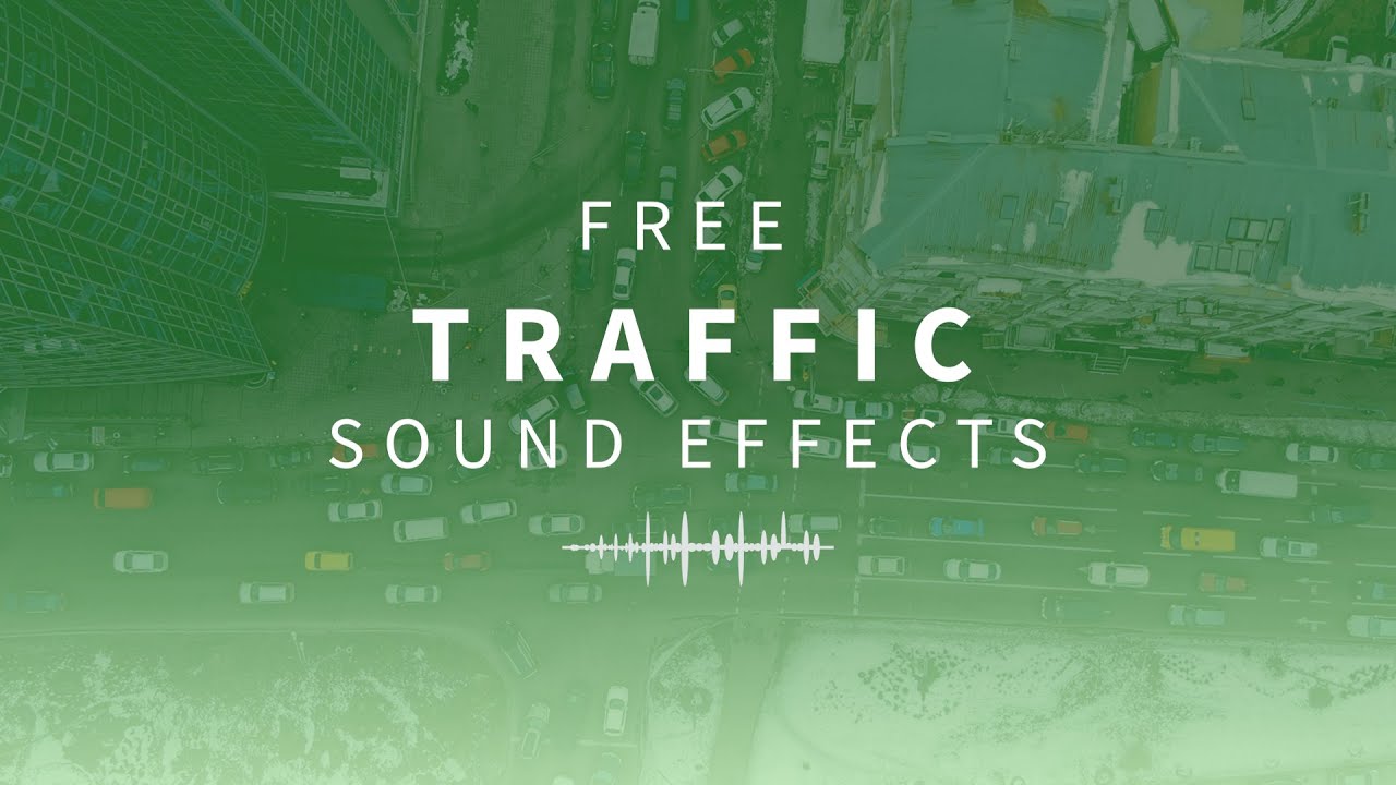 FREE Traffic Sounds: Highway, City, Residential, Dry and Wet Road ...