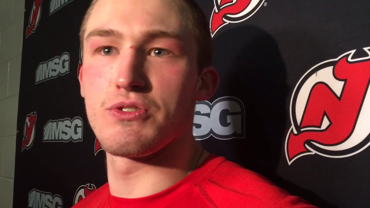 Meet new Devils forward Joey Anderson - YouTube