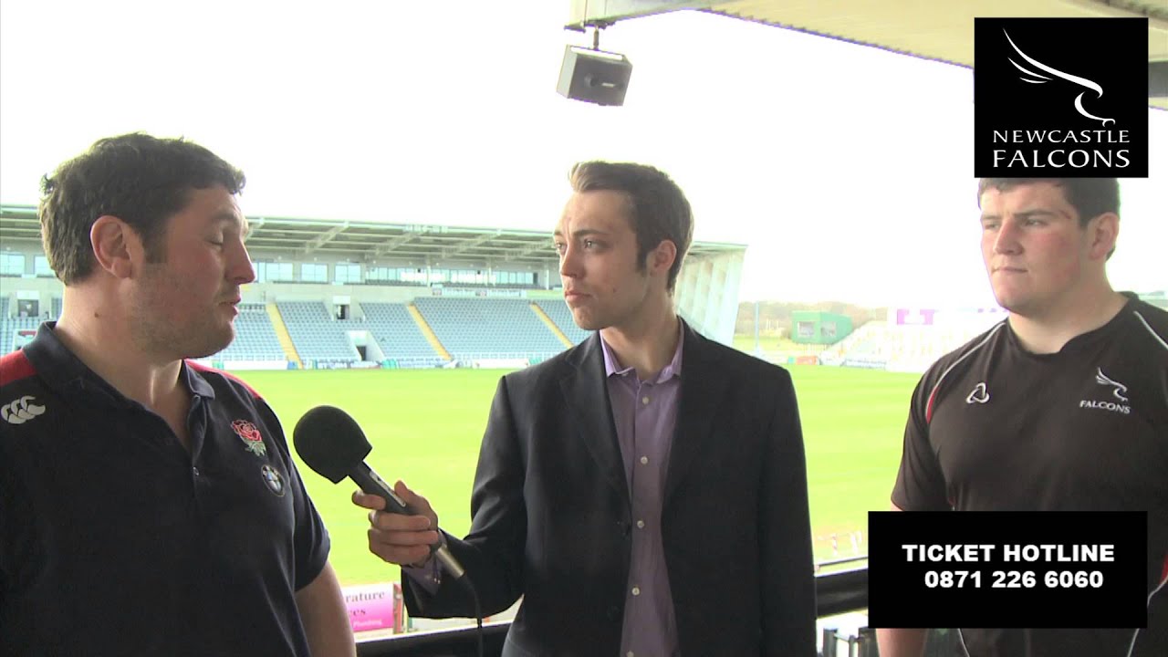 EXCLUSIVE: England U20s coach Ian Peel and Falcons prop Scott Wilson ...