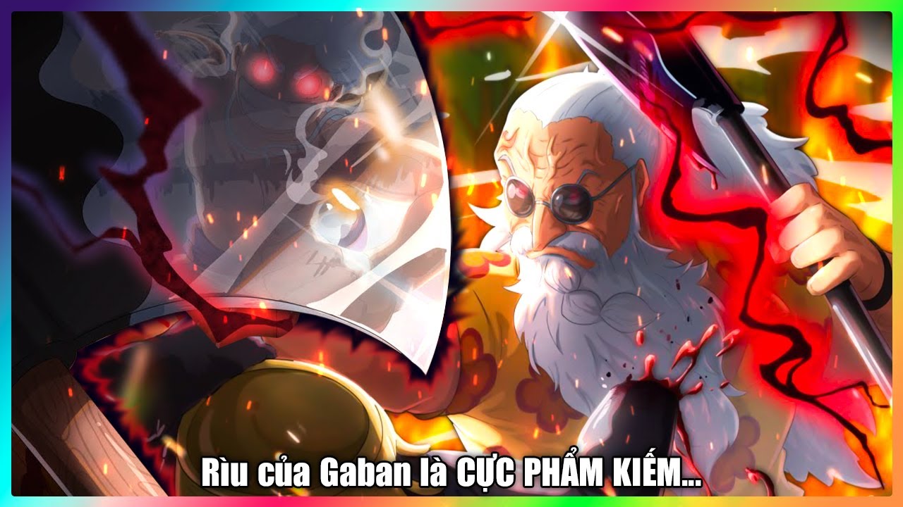 Gaban CẶP RÌU cực phẩm!? Người Rayleigh giao phó dạy HAKI cho Luffy ...