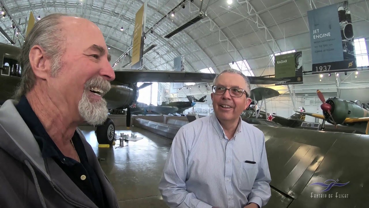 PAUL ALLEN'S FLYING HERITAGE MUSEUM - Kermie Cam Tour - Part 1 - YouTube