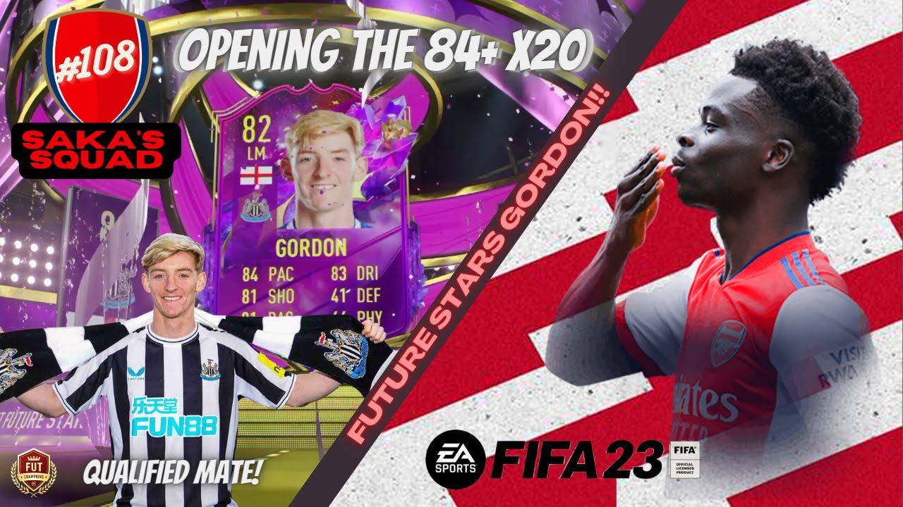 OPENING MY 84+ X20 PACK & FS ANTHONY GORDON!!! | FIFA 23 RTG EPISODE ...