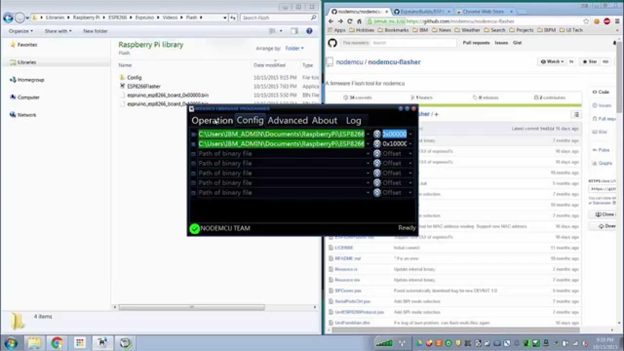 Flashing an ESP8266 with Espruino - YouTube