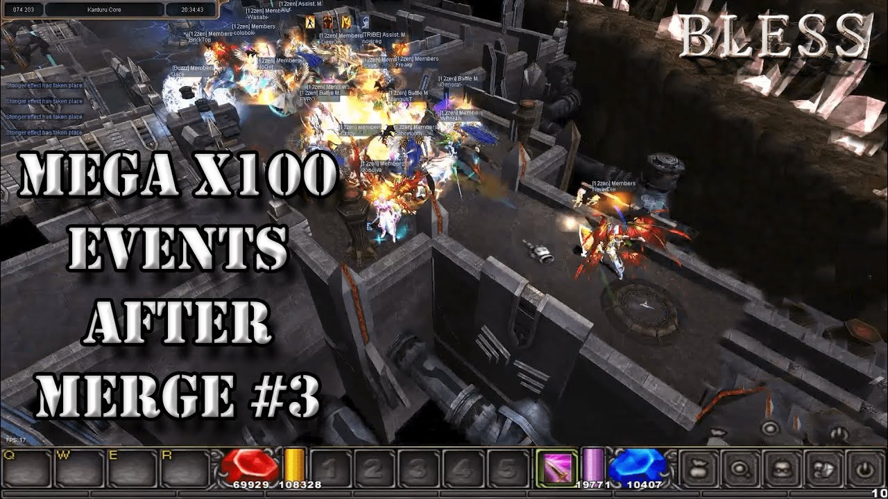 Mega x100 - Ивенты после объединения #3 - YouTube