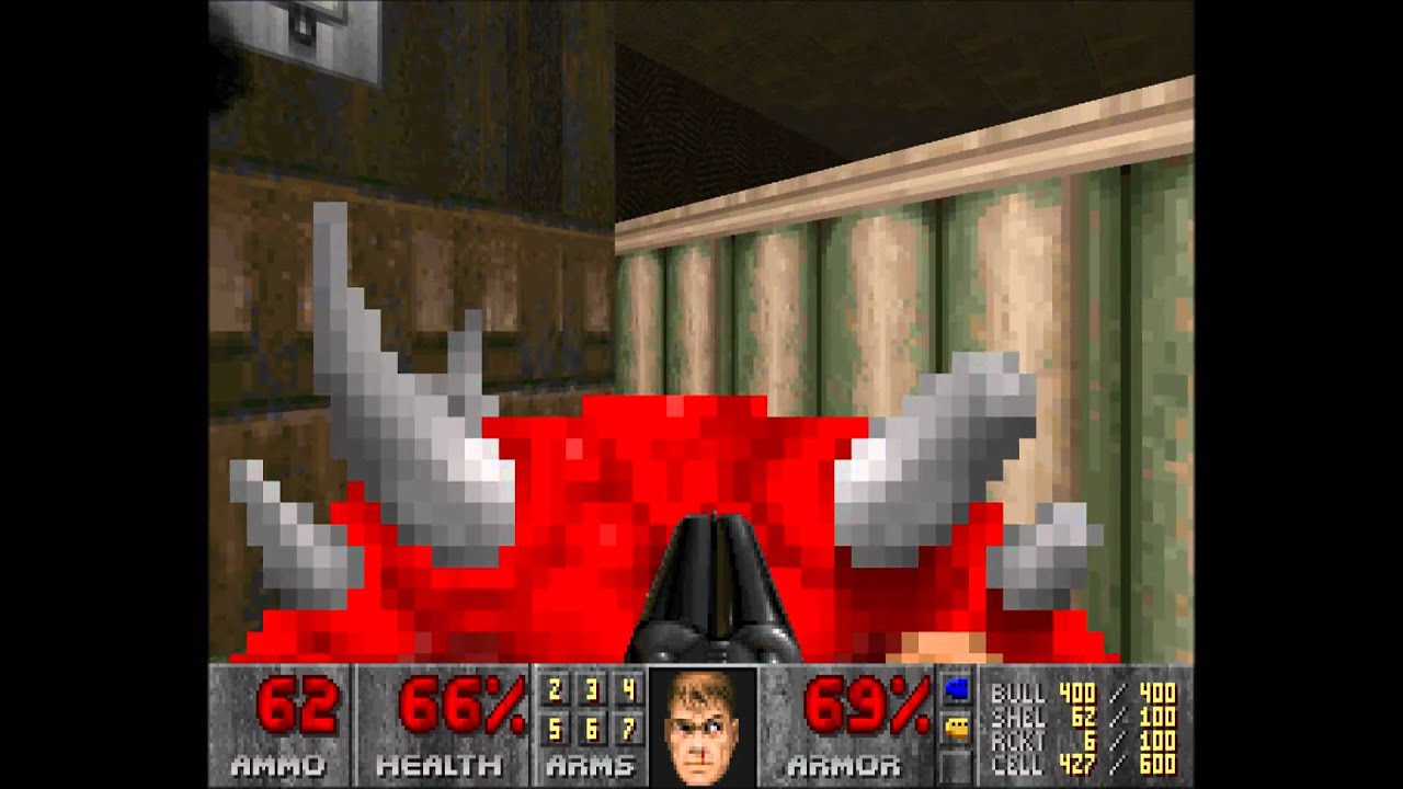 Lets Play Doom 2 part 8 Downtown troubles - YouTube